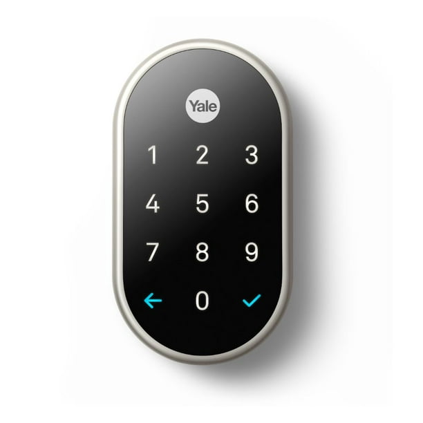 Google Nest x Yale Smart Lock with Nest Connect -Satin Nickel - Walmart.ca