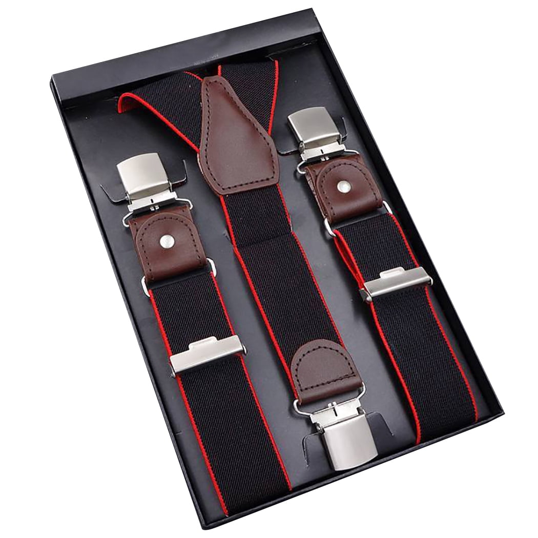 Click here for Bangcool Mens Suspenders 3 Strong Clips Y Back Ela... prices