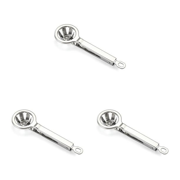 Enqiretly Boiled Egg Slicer Spoon 304 Stainless Steel Manual Kitchen ...