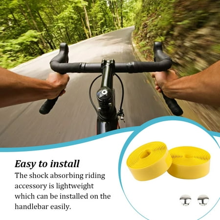 Road Mountain Universal Bicycles Handle Bar Tape with Handle Bar ...