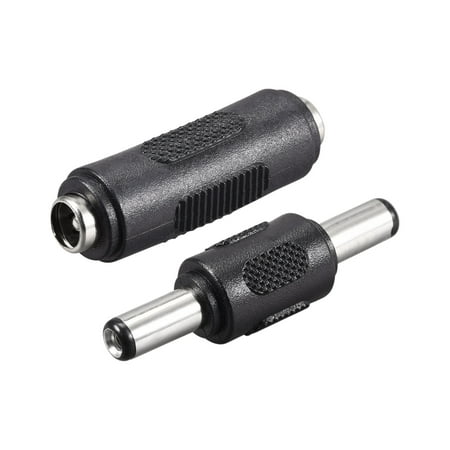 Uxcell 5.5mm x 2.1mm DC Power Connectors (5 Male-Male & 5 Female-Female ...