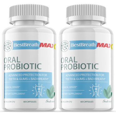 (1 Pack) Best Breath - Advanced Oral Probiotics Formula for Healthy ...