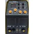 JEGS TIG/Arc 200 Welder, 120V/220V, 60% Duty Cycle @ 180A, Yellow ...