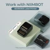 NIIMBOT Index Sticker Labels for B1/B21/B3S Label Printer, Thermal Labels 1.41"x 0.98"(36x25mm ...