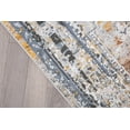 L'Baiet Marie Neutral Area Rug | Blue | 2' x 6' | Aesthetic Rugs Carpet ...