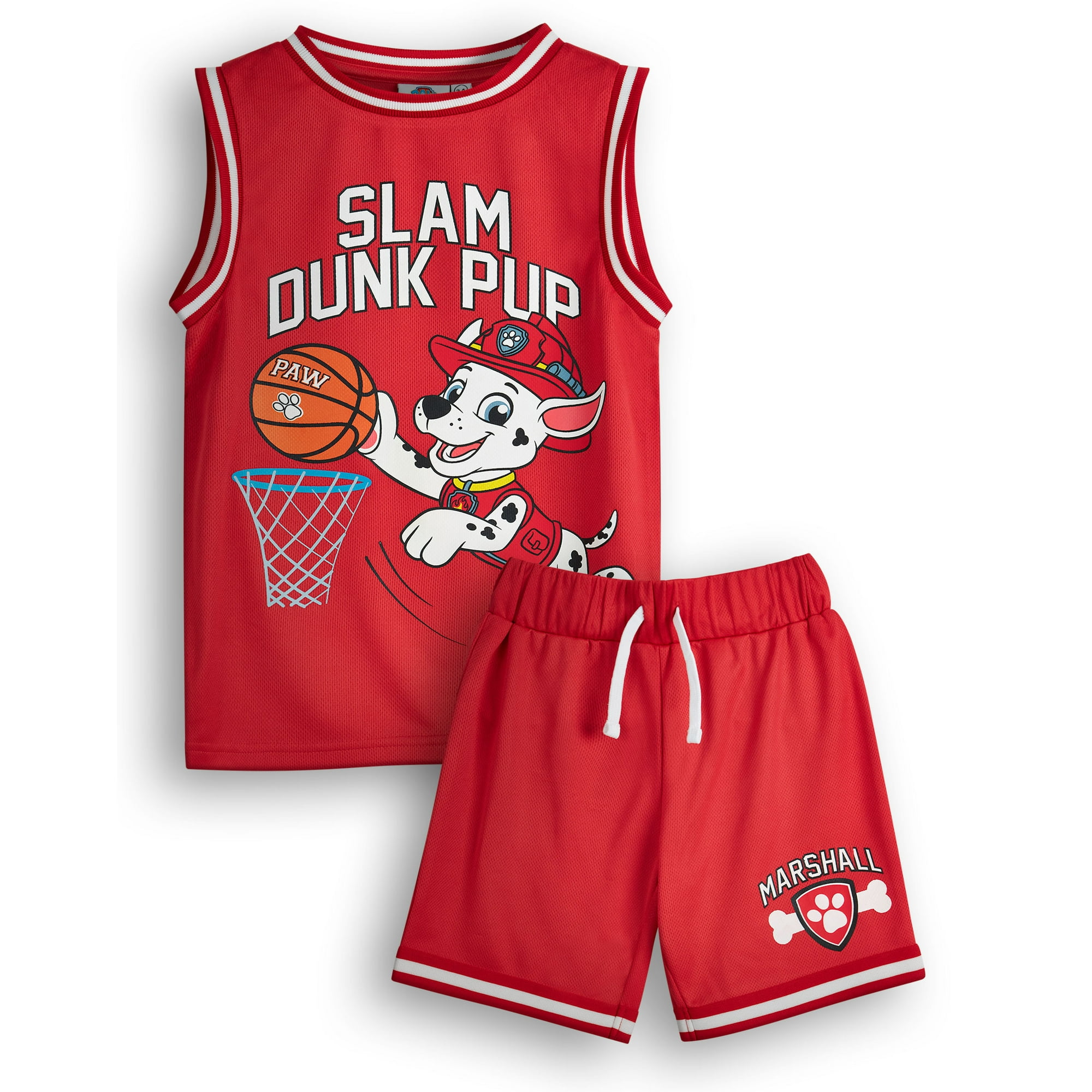 Click here for Paw Patrol Boys Red 2 Piece Basketball Set prices
