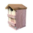 Vundahboah Amish Goods Screech Owl House Box for Nesting- Handmade in ...