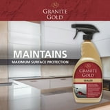 Granite Gold Countertop Sealer, Stone Care Seal Spray, Marble Protector ...