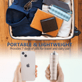 Mossime Metal Pill Organizer, Airtight Compact Waterproof Weekly Holder ...