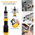 TYHREF-SHARDEN Ratcheting Multi Bit Screwdriver - 13-in-1 Tool Set ...
