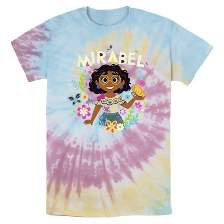Disney Encanto Mirabel Young Men's Short Sleeve Tee Shirt, Blue/Pink ...