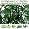 Artificial Expandable Double-Sided Ivy Leaf Vines Willow Trellis ...