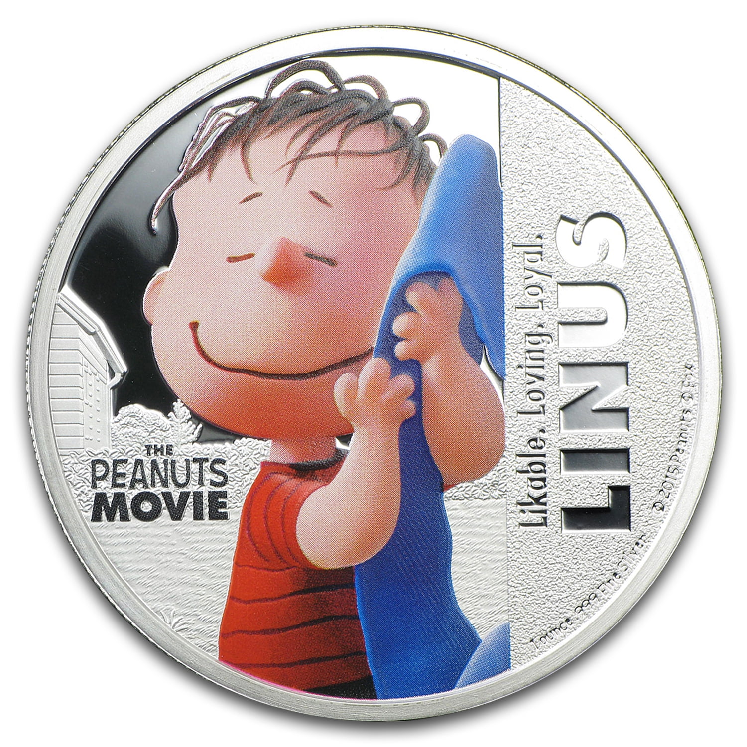 2015 Niue 1 oz Silver "The Peanuts Movie" Linus - Walmart.com