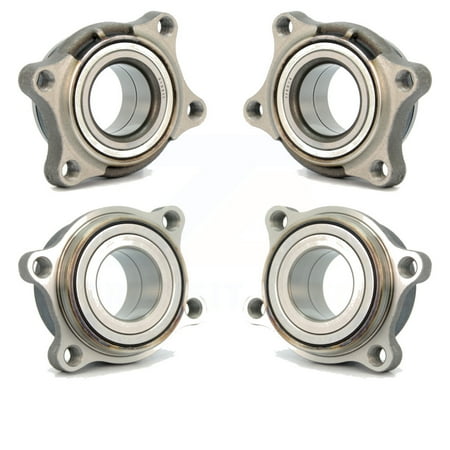 Front Rear Wheel Bearing Assembly Kit For 2004-2006 INFINITI G35 AWD ...