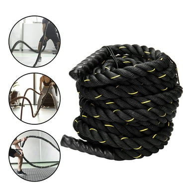 "ZENY Gym Fitness Cardio Battle Rope for Weight Loss, 1.5"" Strength ...