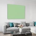 Abstract Solid Color Canvas Print Wall Art, Simple Avocado Low ...