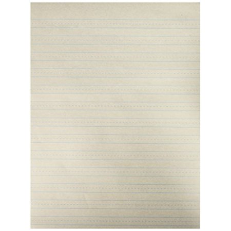 School Smart Skip-A-Line Filler Paper, Un-punched, No Margin, 8 x 10-1/ ...