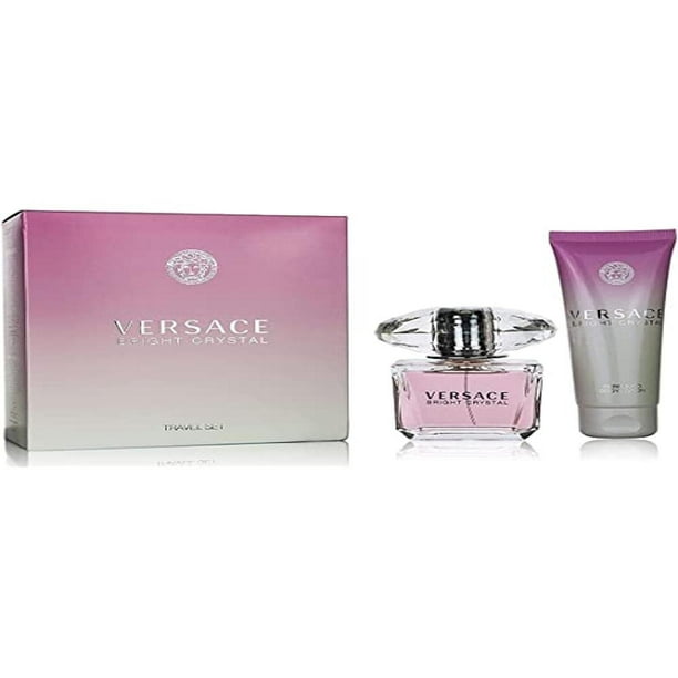 Set de regalo Perfume Versace Bright Crystal Eau de Toilette para mujer ...