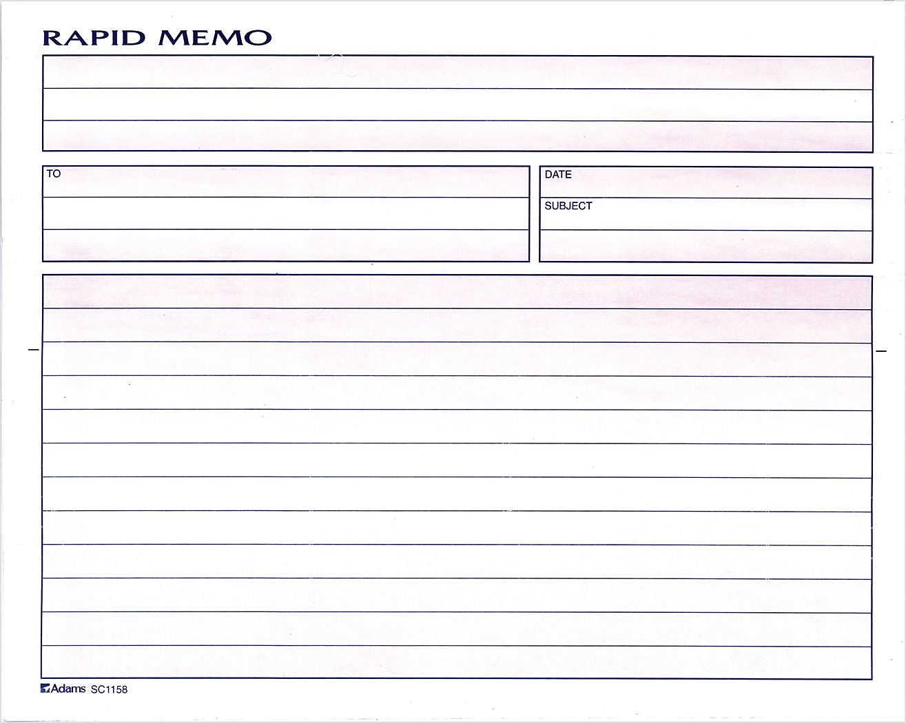 Adams Spiral Memo Books 8-1/2x7-1/4 SC1158 - Walmart.com - Walmart.com
