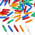 SRWEHG-200 Count 2.5V Christmas 50/100/150/200 Count Mini Incandescent ...