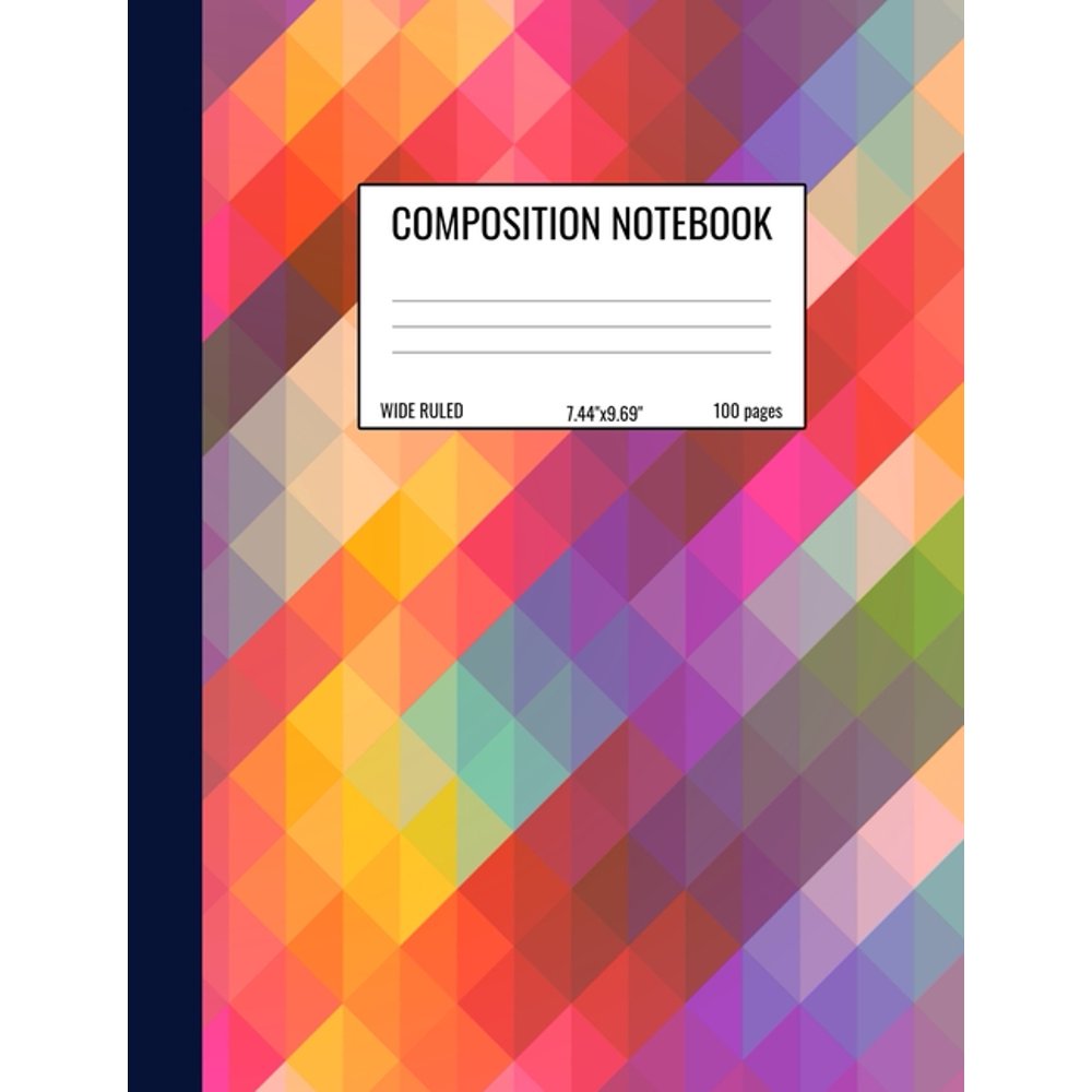 Composition Notebook : Wide Ruled Notebook for Students, Math and ...