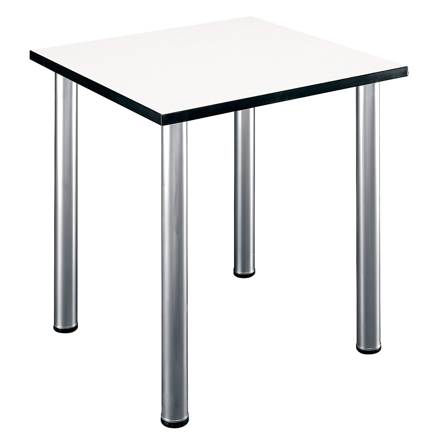 Bush Furniture Aspen Tables 28-1/2W Square Table in White Spectrum ...