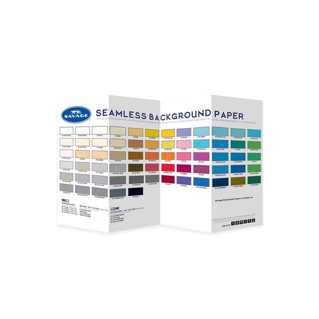Savage ColorChart For Background Paper - Walmart.com