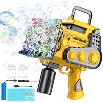 Kid Galaxy non-stop fun motorized handheld shark bubble blower with 4 ...