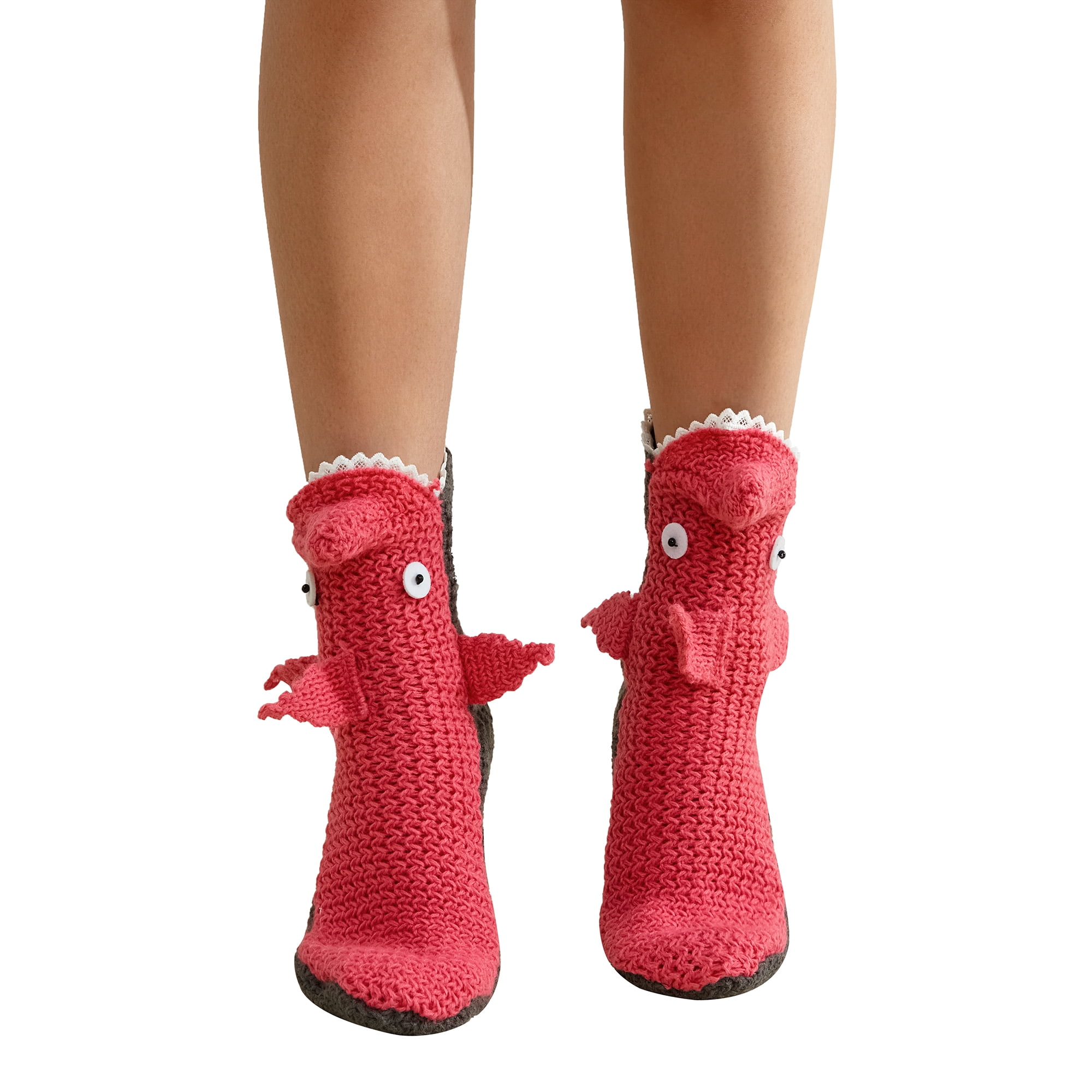 KOMOO Funny Animal Socks for Adult Child Knit Novelty Floor Socks ...