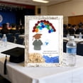 2026 Graduation Sea Glass Photo Frame Crystal Art Keepsake Class of ...
