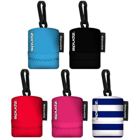 SPUDZ Ultra Variety Pack | Five 6" x 6" Microfiber Towels w/Neoprene ...