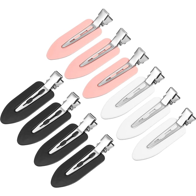 10 pcs Makeup Hair Clip No Crease Hair Clip No Bend Hair Clips Curl Pin ...