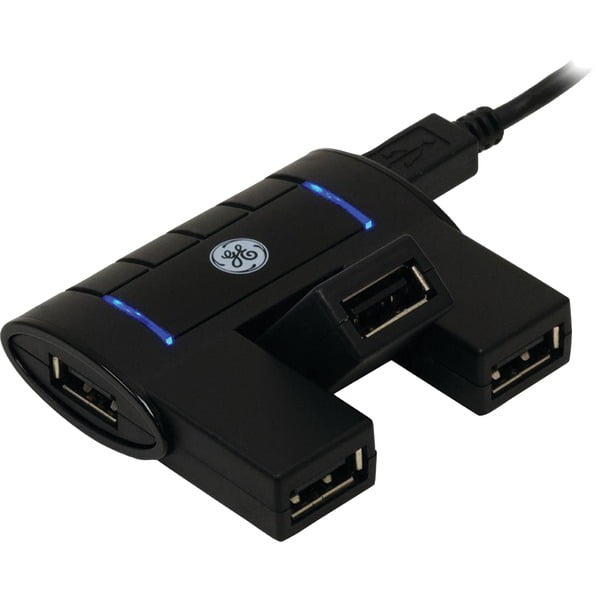 General Electric 35014 4-Port Flex USB Hub - Walmart.com