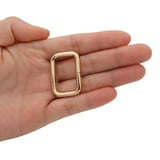 Fenggtonqii Metal Rectangle Ring Buckles Square Strap Webbing Belt ...