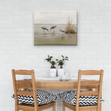 Free Shipping! Masterpiece Art Gallery Early Risers II Sandpiper Beach Birds Canvas Art Coastal ...