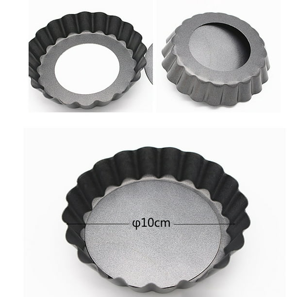 Fluted Tart Pan Baking Quiche Round Fluted Tart Pan Baking Quiche With ...