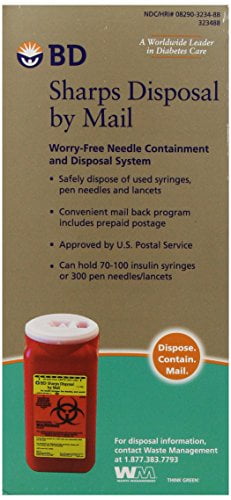 Buy BD Sharps Disposal by Mail Worry free Needle Disposal Online at Lowest Price in Ubuy Nepal ...