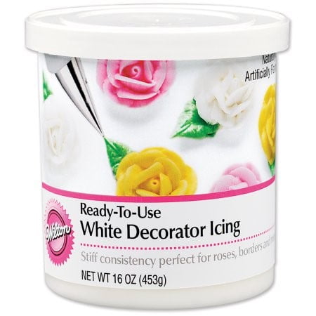 Wilton Ready-To-Use Decorator Icing, White,1 lb. - Walmart.com