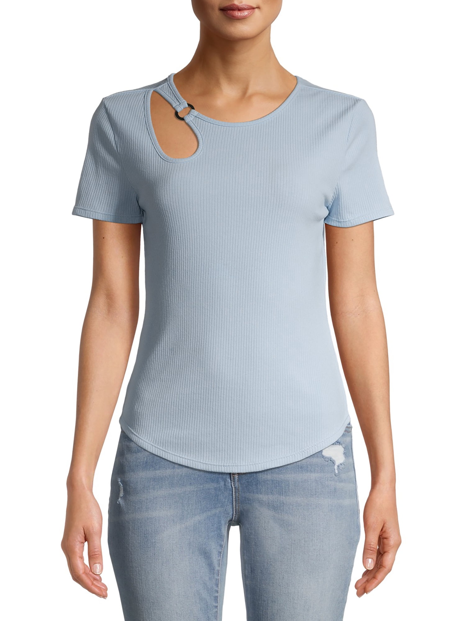 No Boundaries Tear Drop Top - Walmart.com