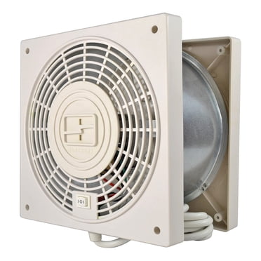 Suncourt RR100 5 in. Entreeair Door Frame Fan White - Walmart.com