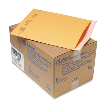 Sealed Air JiffyLite Cellular Cushioned Mailer, #4, 9.5"x14.5", 100 ...