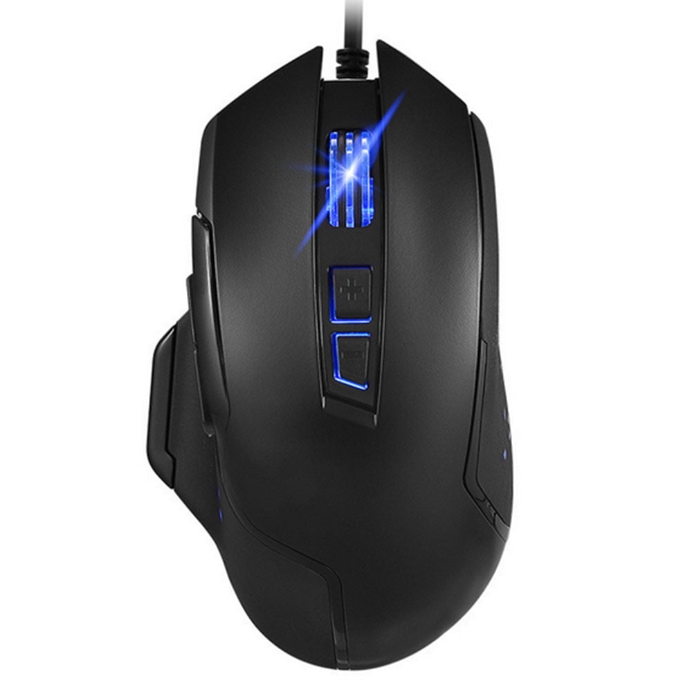 Gaming Mouse Wired Programmable Breathing Light Ergonomic Game USB ...