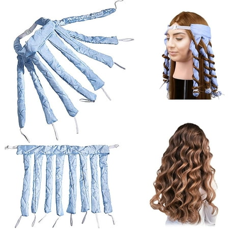 Octopus Hair Curlers(Blue), Heatless Hair Curlers Heatless Curls ...