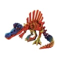 3D Printed Echinosaurus Dinosaur Movable Skeleton Dragons Figurine ...