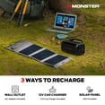 Monster Power Bank Power Supply Station Grid 300W Battery Backup Pack ...