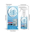 KeirineCC Defrosting Spray for Fridge Freezer, Refrigerator Cleaning ...