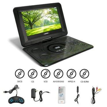 Magnavox 7-inch portable DVD/CD Player with Color TFT Screen & Remote ...