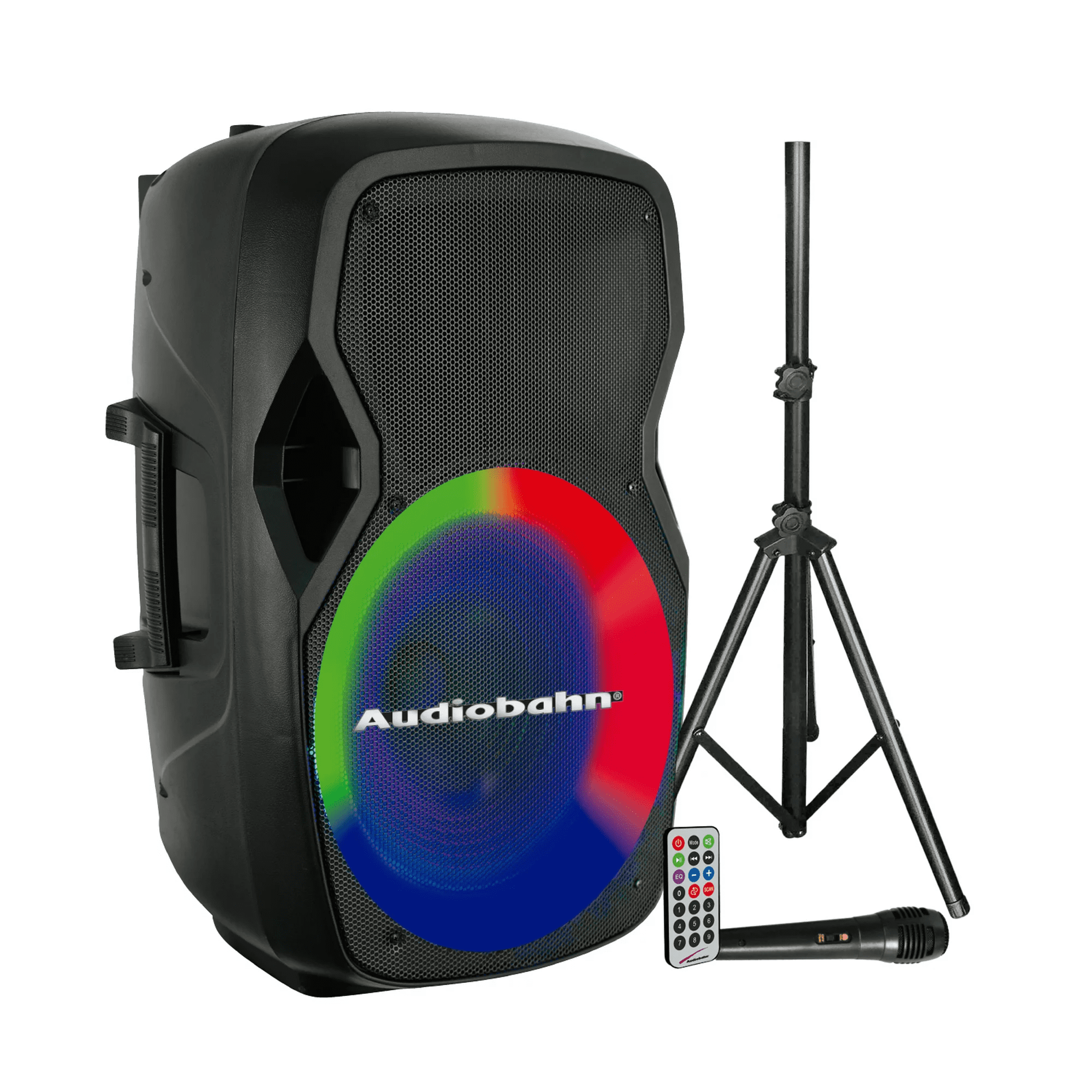 Bocina Recargable Audiobahn 15 pulgadas TWS 415 con iluminacion RGB ...