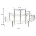 CIYISON 3 Layers Clear Acrylic Display Riser Holder Rack Dessert ...