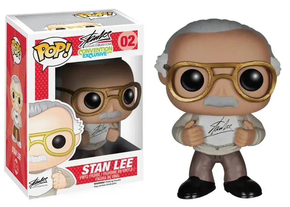 FUNKO POP Father of Marvels Action Figure Stan #01 #8 #02 #04 03# Lee ...